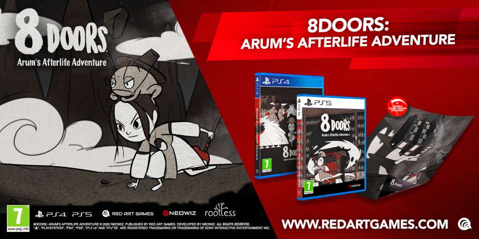 8Doors: Arum's Afterlife Adventure une édition physique limitée Switch, PS4 et PS5 - Chromabox